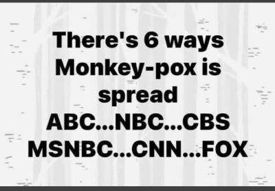 Renaming Monkeypox to “Remove the Stigma”; Ah, Yes – Snooze 2 Awaken